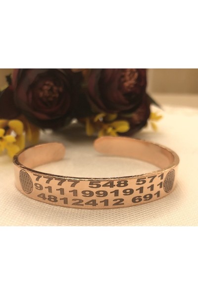 Kavele El Yapımı Saf Bakır Bileklik Sayı-Her Bileğe Uyar Kavele El Yapımı Saf Bakır Bileklik Sayı-Her Bileğe Uyar