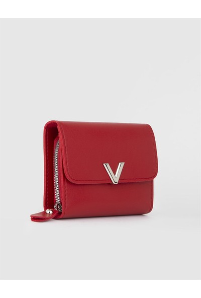 İLVİ Hubli Kadın Cüzdan Kırmızı