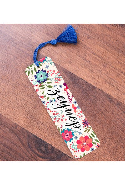 Hediye Dükkanı Kişiye Özel Çiçekli ve Isimli Kişiye Özel Kitap Ayracı Hediye Dükkanı Kişiye Özel Çiçekli ve Isimli Kişiye Özel Kitap Ayracı