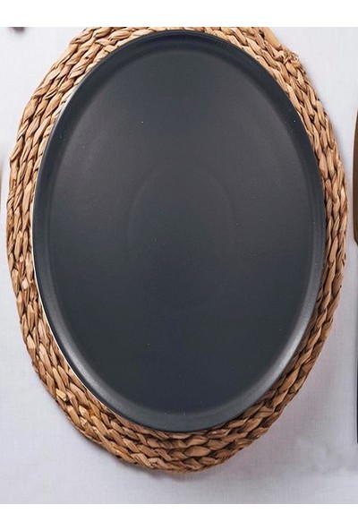 Sebat Home Peakgift Mat Siyah Tekli Pizza ve Sunum Tabağı 32 cm Sebat Home Peakgift Mat Siyah Tekli Pizza ve Sunum Tabağı 32 cm