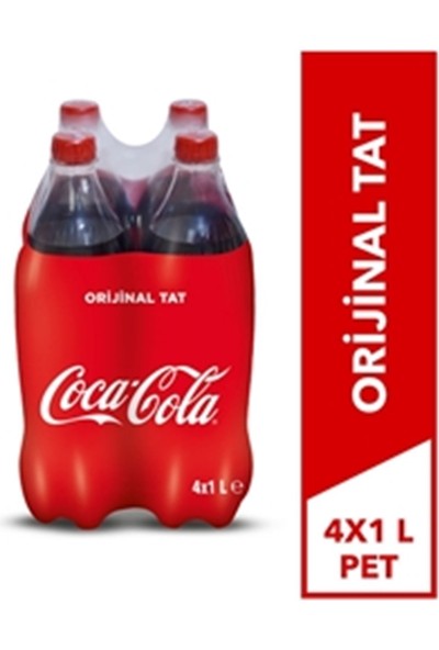 Coca-Cola Coca Cola 4 x 1 Lt