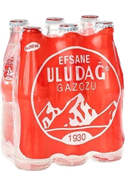 Uludağ Gazoz Efsane 6 x 250 ml