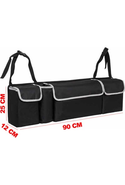 Ankaflex Araç Içi Bagaj Düzenleyici Organizer Çanta 4 Cepli