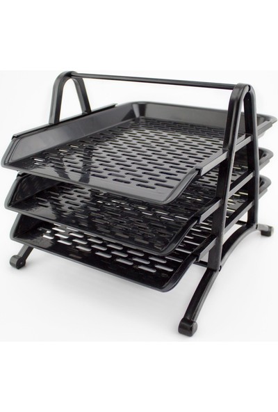 Dekoratif 3 Katlı Evrak Rafı Masa Üstü Düzenleyici Organizer Dekoratif 3 Katlı Evrak Rafı Masa Üstü Düzenleyici Organizer