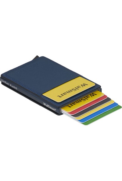 Walsmart Pocket Safiano Akıllı Mekanizmalı Deri Cüzdan