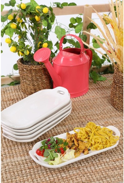 Evim Sepette 6'lı Orta Boy 31*13 cm Tavuk Dünyası Model Servis Tabağı Evim Sepette 6'lı Orta Boy 31*13 cm Tavuk Dünyası Model Servis Tabağı