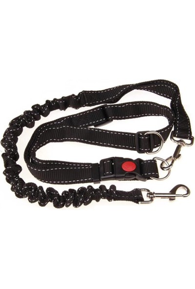 MIAODI Belden Bağlamalı Köpek Gezdirme Tasması 125 cm L Siyah