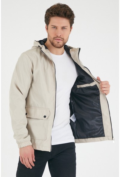 Level High Yeni Sezon Su Geçirmez Softshell Bej Yağmurluk Level High Yeni Sezon Su Geçirmez Softshell Bej Yağmurluk