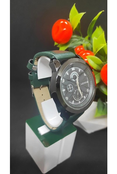 Emperor Erkek Kol Saati Analog Deri Kayışlı Kol Saati