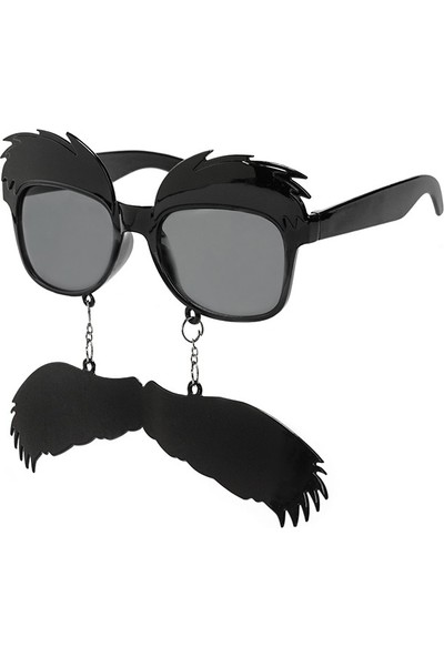 Amazeus Siyah Renk Kaşlı Bıyıklı Parti Gözlüğü Amazeus Siyah Renk Kaşlı Bıyıklı Parti Gözlüğü