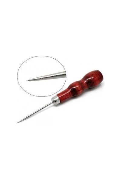 Amazeus Ahşap Saplı Nargile Folyo Delici Iğne Delme Aparatı Amazeus Ahşap Saplı Nargile Folyo Delici Iğne Delme Aparatı