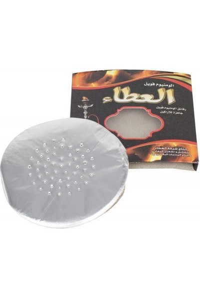 Amazeus Hazır Kesilmiş Delikli Nargile Folyosu