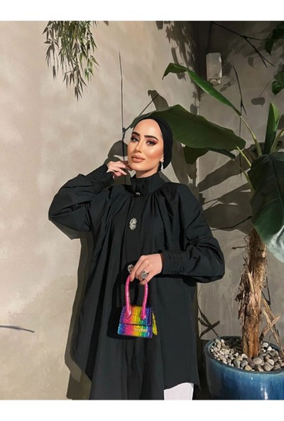 Modayseli Taşlı Gömlek