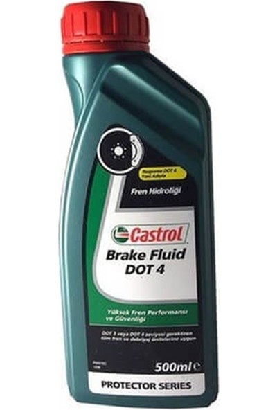 Castrol Brake Fluid Dot 4 Fren Hidrolik Sıvısı 0,5 Litre Castrol Brake Fluid Dot 4 Fren Hidrolik Sıvısı 0,5 Litre