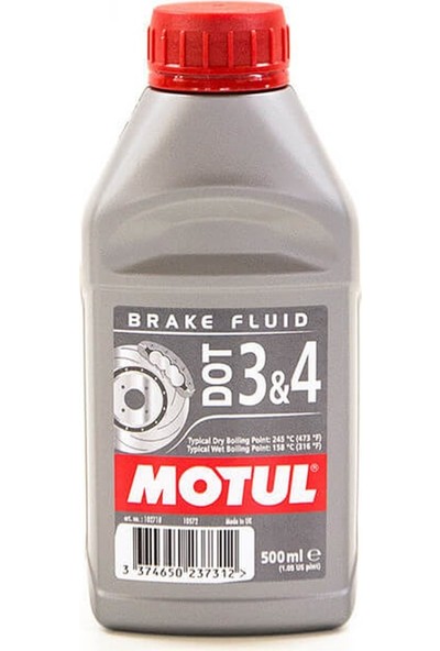 Motul Dot3 Dot4 500 ml Fren Hidrolik Sıvısı Motul Dot3 Dot4 500 ml Fren Hidrolik Sıvısı