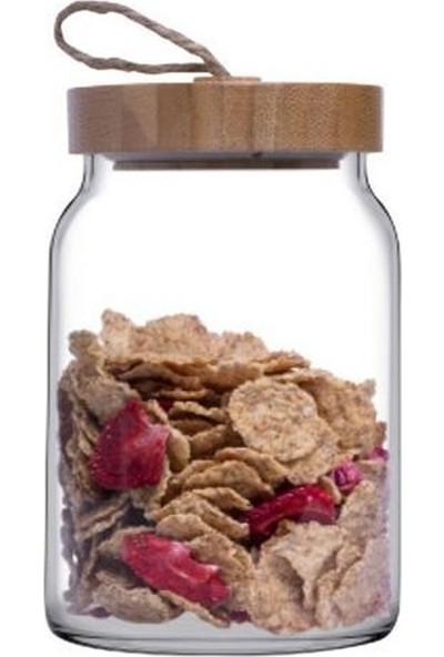 Paşabahçe Woody Kavanoz 860 cc Akşap Kapaklı 43583