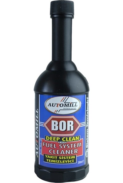 Automill Bor Katkılı Komple Oto Yakıt Sistem Temizleyici 150 ml