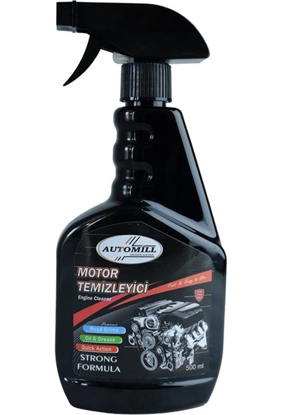 Automill Oto Motor Temizleyici Bakım Sprey 500 ml