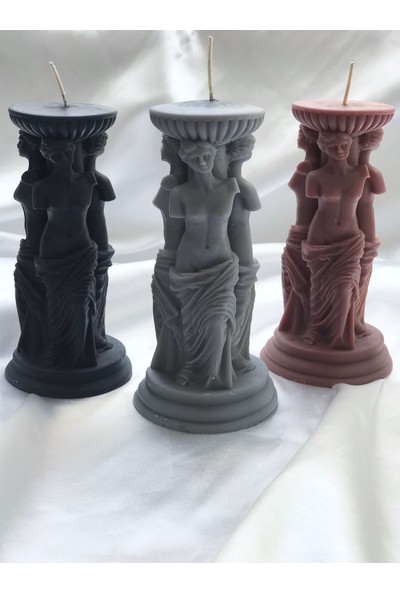 Doğal Dekoratif Vegan Soya Mum