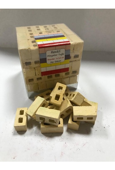 Sengahenk Delikli Minyatür Tuğla 90 Adet