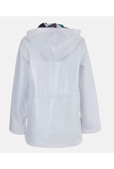 Ysatis Yağmurluk Rugan Beyaz