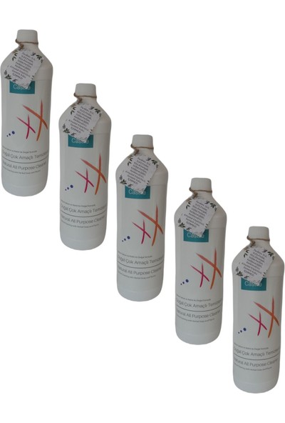 Castile Bitkisel Deterjan 5'li Fırsat Paketi Castile Doğal Çok Amaçlı Temizleyici