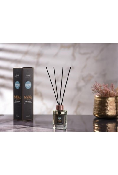 Doqu Home Dark Amber Çubuklu Oda Kokusu 120 ml Doqu Home Dark Amber Çubuklu Oda Kokusu 120 ml