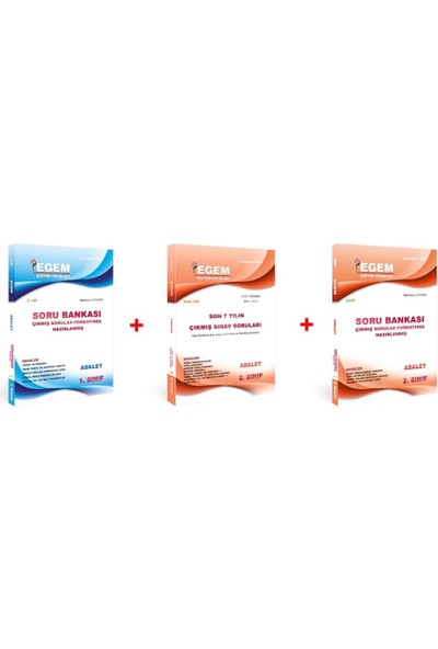Egem Yayınları AÖF Adalet 1 Sınıf 2 Yarıyıl Bahar ve 2 Sınıf 3 ve 4 Yarıyıl Güz Bahar Çıkmış Sorular Seti 2022 Egem Yayınları AÖF Adalet 1 Sınıf 2 Yarıyıl Bahar ve 2 Sınıf 3 ve 4 Yarıyıl Güz Bahar Çıkmış Sorular Seti 2022