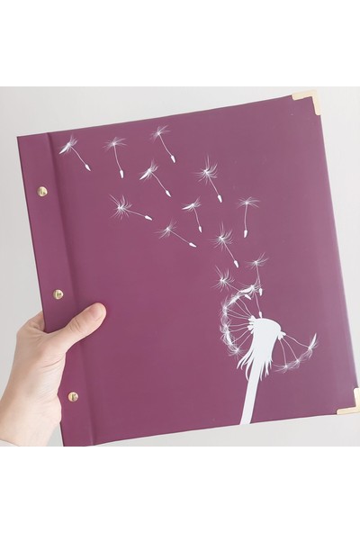 Hindiba Desenli Fotoğraf Albümü&anı Defteri Hindiba Desenli Fotoğraf Albümü&anı Defteri