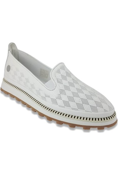 Mammamia 435 Mammamia Günlük Kadın Ayakkabı-Beyaz