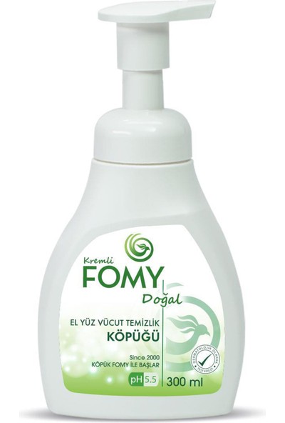 Fomy Doğal Köpük Sabun El Yüz Vücut - 300 ml Fomy Doğal Köpük Sabun El Yüz Vücut - 300 ml