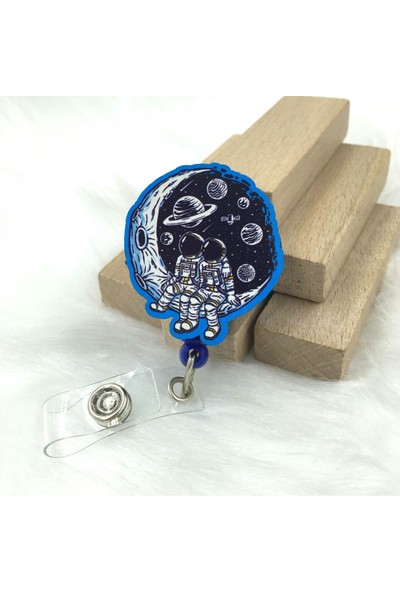 Uzay Astronot Desenli Yoyo Kartlık Uzay Astronot Desenli Yoyo Kartlık