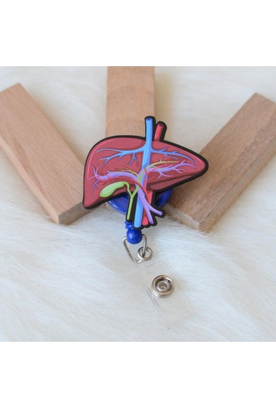 Karaciğer Desenli Yoyo Kartlık