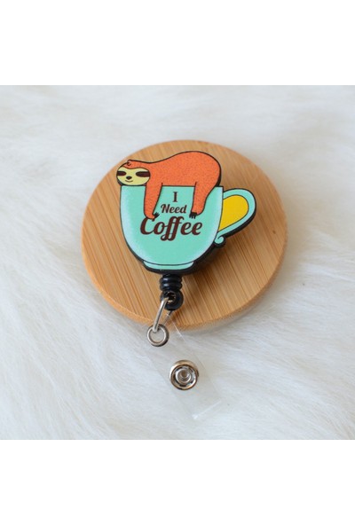 Need Coffee Yoyo Kartlık