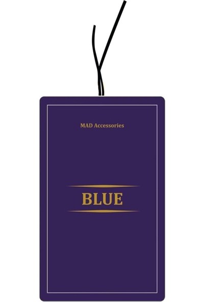 Mad Accessories Blue Premium Car Scent Parfüm Esanslı Ayna Oto Araç Kokusu Mad Accessories Blue Premium Car Scent Parfüm Esanslı Ayna Oto Araç Kokusu