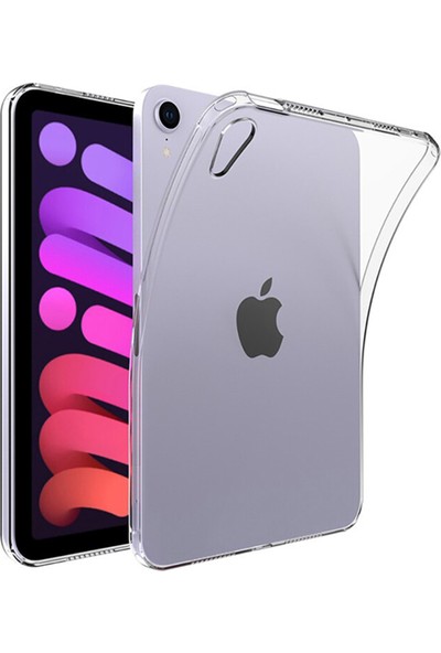Microcase iPad Mini 6.nesil 2021 8.3 Inch Silikon Tpu Soft Kılıf - Şeffaf Microcase iPad Mini 6.nesil 2021 8.3 Inch Silikon Tpu Soft Kılıf - Şeffaf