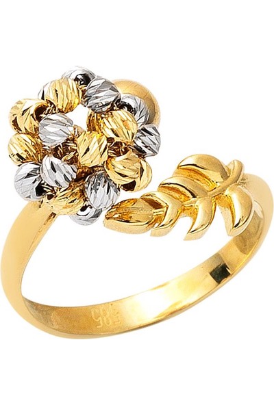 Altın Buket Dorika Toplu Yüzük