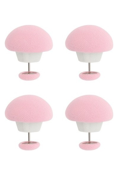 4'lü Mantar Şeklinde Yorgan Sabitleme Iğnesi Düğmeli Klips