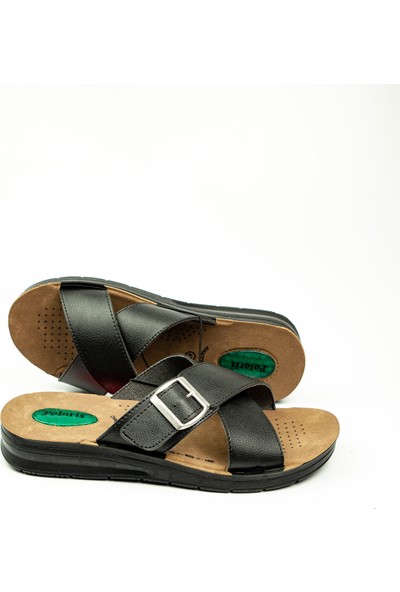 Polaris 402033 Siyah Erkek Terlik