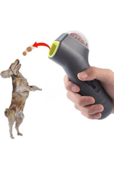 Köpek Mama Atıcı Egzersiz Oyun Tabancası Köpek Mama Atıcı Egzersiz Oyun Tabancası