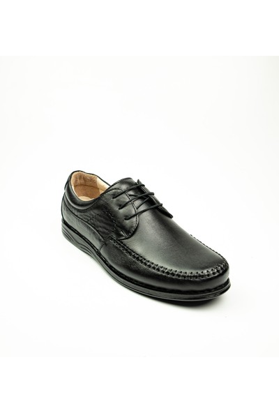 Voyager 3236 Bağcıklı Siyah Deri Erkek Günlük Ayakkabı Voyager 3236 Bağcıklı Siyah Deri Erkek Günlük Ayakkabı
