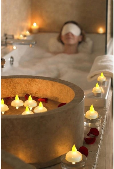 Arma House Suda Yanan 48'li Sarı LED Işık