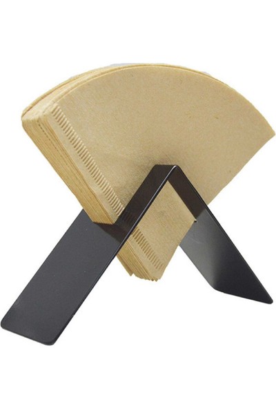 Thorqtech Filtre Kahve Kağıdı Tutucu Stand Aparatı Dekoratif Metal Peçetelik