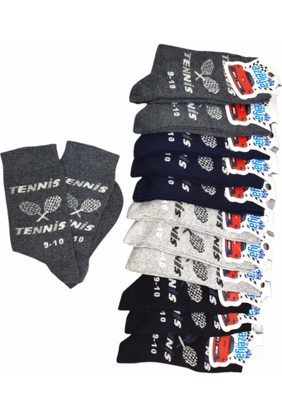 12 'li Erkek Çocuk Uzun Çorap 9-10 Yaş BT-0408 12 'li Erkek Çocuk Uzun Çorap 9-10 Yaş BT-0408