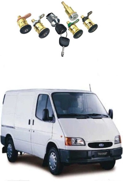 Ford Transit T15 Kontak Şifre Takımı Turbolu Oem Üründür