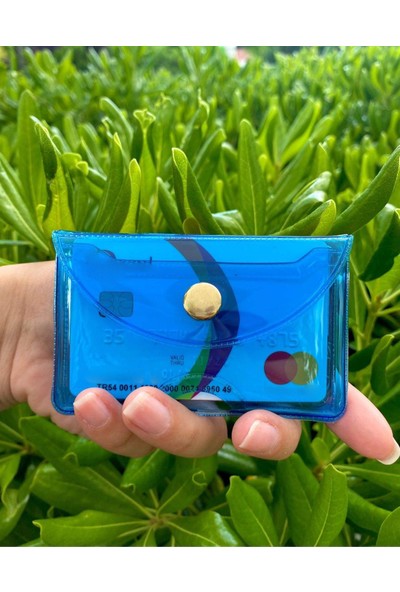 Yeni Moda Neon Şeffaf Cüzdan 8 Kart Kapasiteli Yeni Moda Neon Şeffaf Cüzdan 8 Kart Kapasiteli