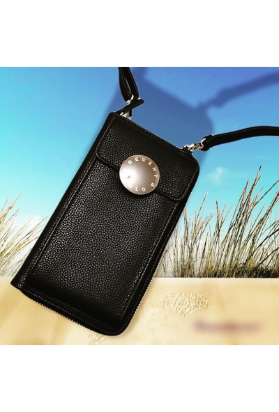 Decent Polo Kadın Askılı Çanta Telefonluk Cüzdan