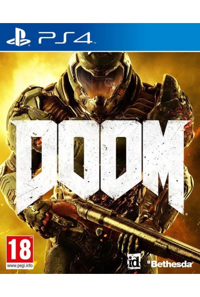 Sony Doom Playstation 4 Oyunu - Orijinal Kutulu Ps4 Oyunu