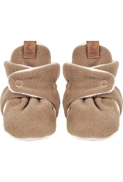 Caluu Baby Polar Ayarlanabilir Çıtçıtlı Bilekli Bebek Panduf