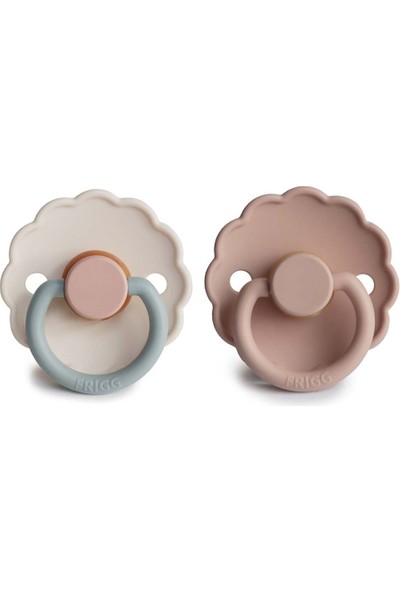 Frıgg Daisy Ikili Kauçuk Emzik - Cotton Candy / Blush 6-18 Ay Frıgg Daisy Ikili Kauçuk Emzik - Cotton Candy / Blush 6-18 Ay
